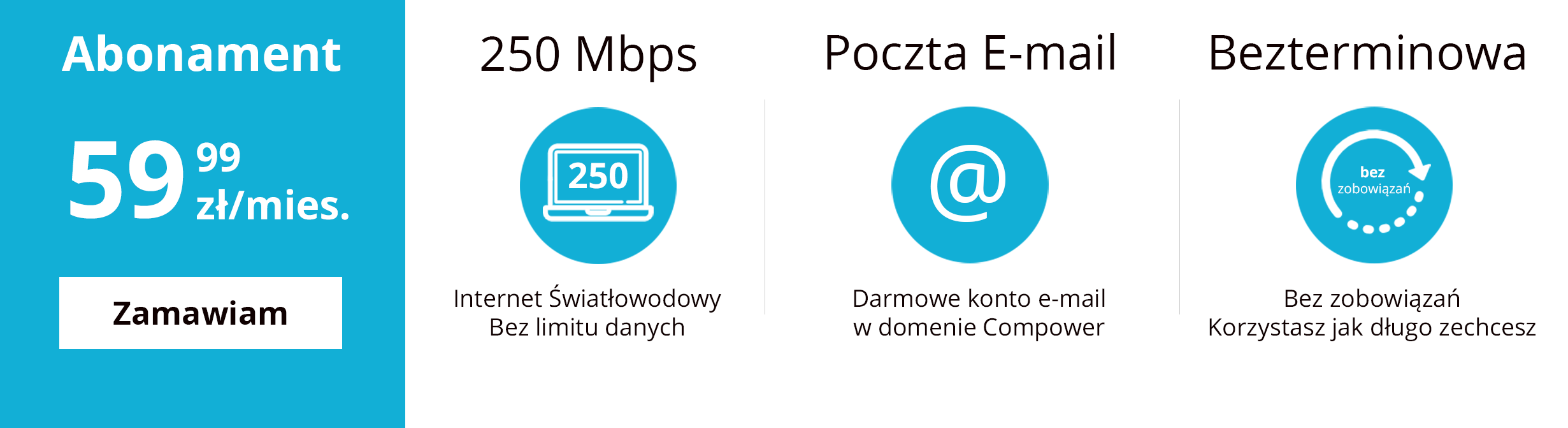 Oferta - Internet Światłowodowy